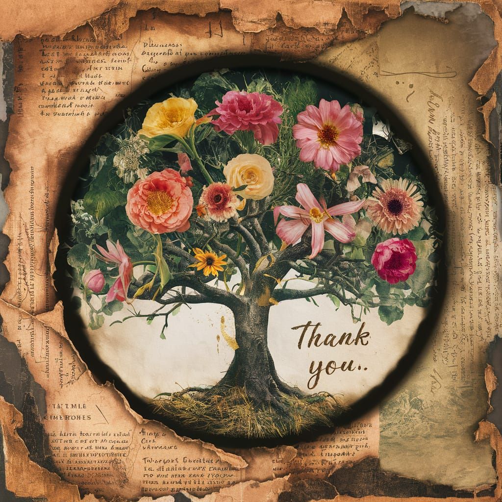 Thank You Tree of Life - AI Generated Artwork - NightCafe Creator
