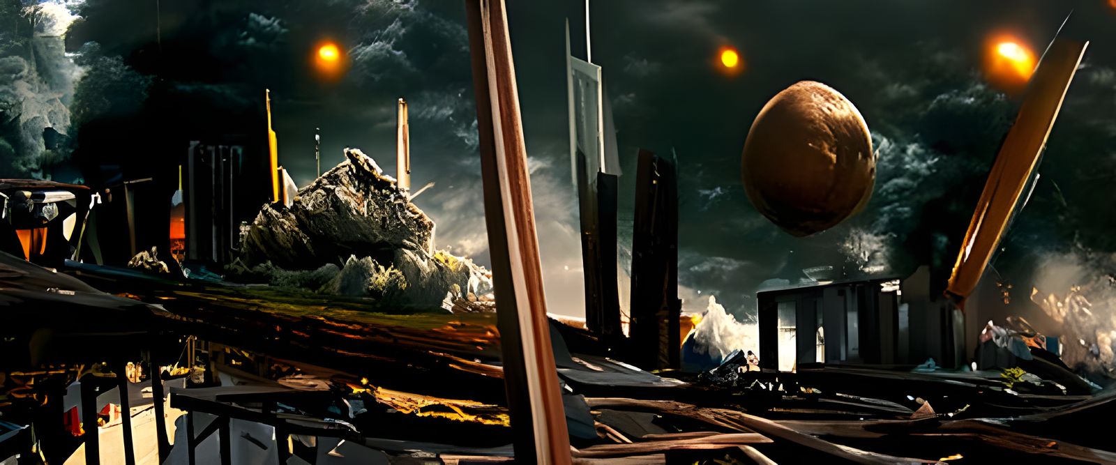 An Immovable Object Meets An Unstoppable Force - AI Generated Artwork ...