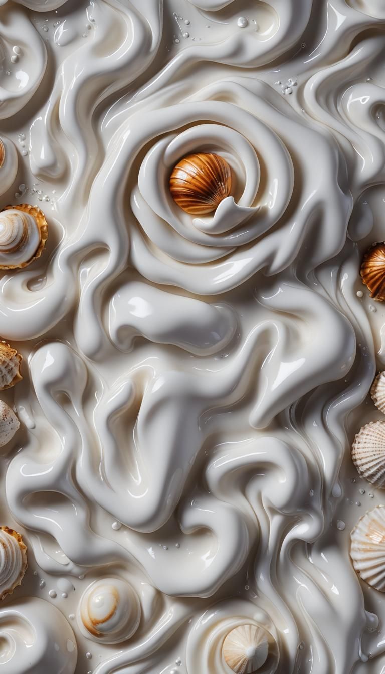 shell on white - AI Generated Artwork - NightCafe Creator