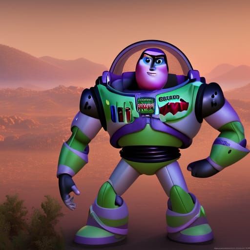 buzz lightyear - AI Generated Artwork - NightCafe Creator