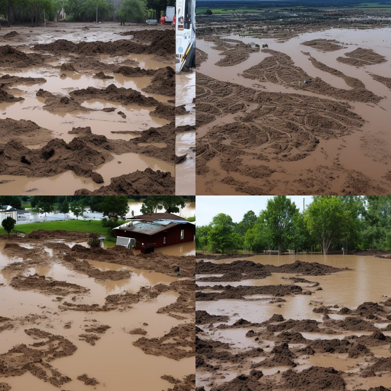 the "Mud Flood" and "Tartaria" - AI Generated Artwork - NightCafe Creator