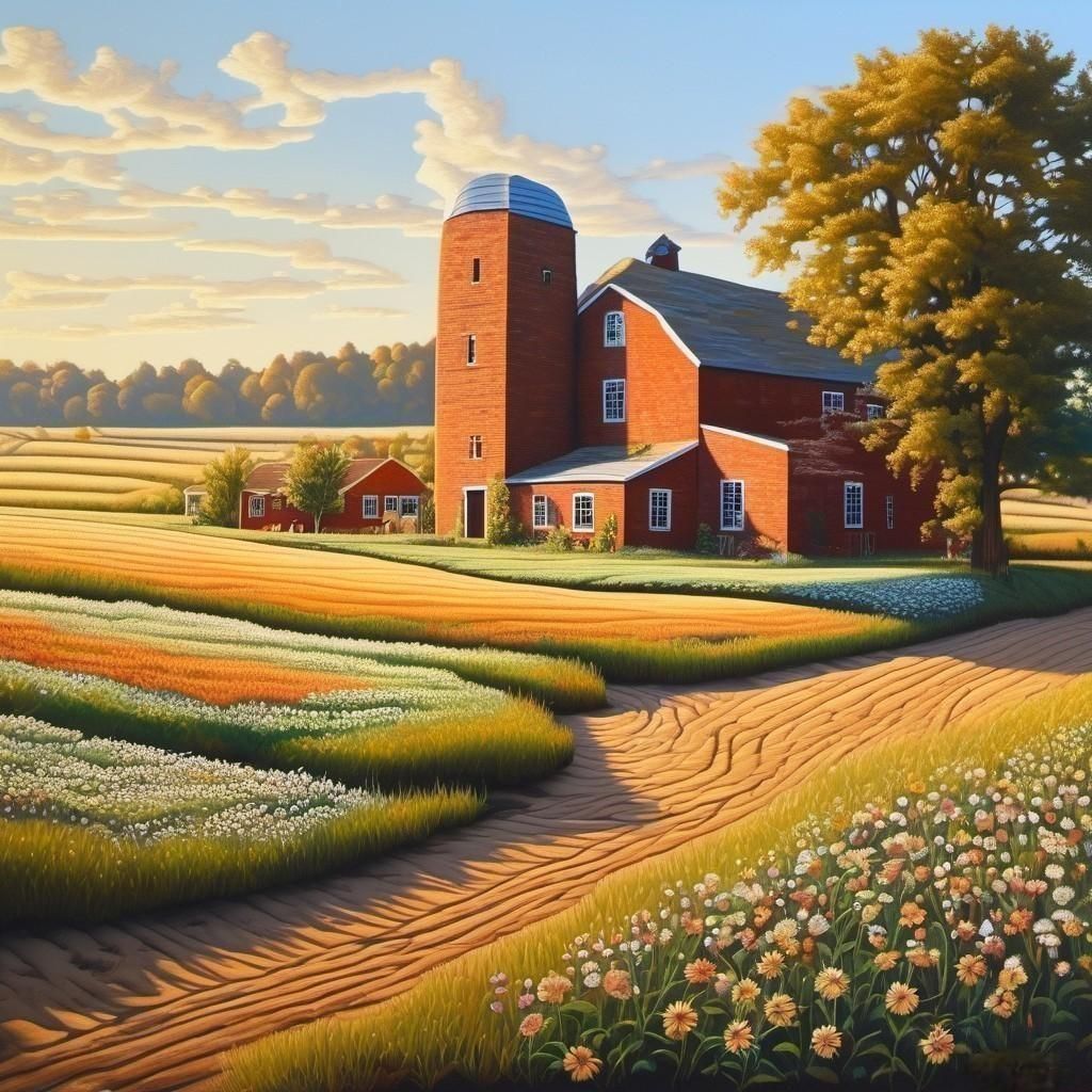 Down On The Farm - AI Generated Artwork - NightCafe Creator