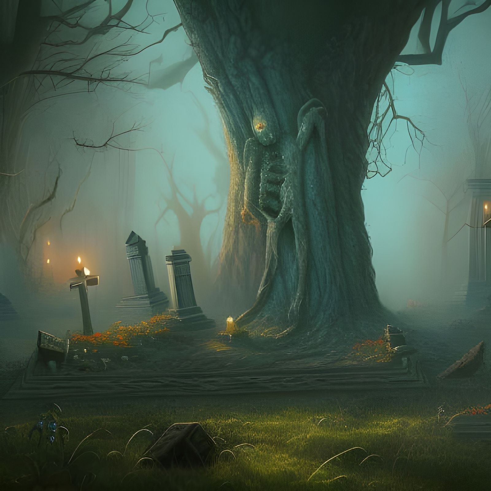 rotting zombie in cemetary - AI Generated Artwork - NightCafe Creator