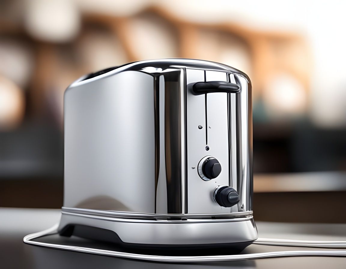 Chrome Toaster - AI Generated Artwork - NightCafe Creator