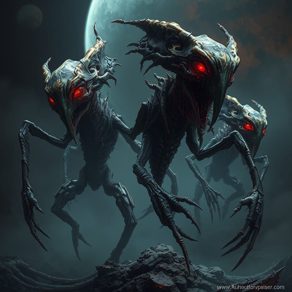 scary animals from other worlds - Eerie, Alien Beasts from D...