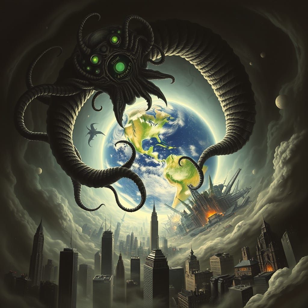 The beast - Cosmic Horror in Existential Despair