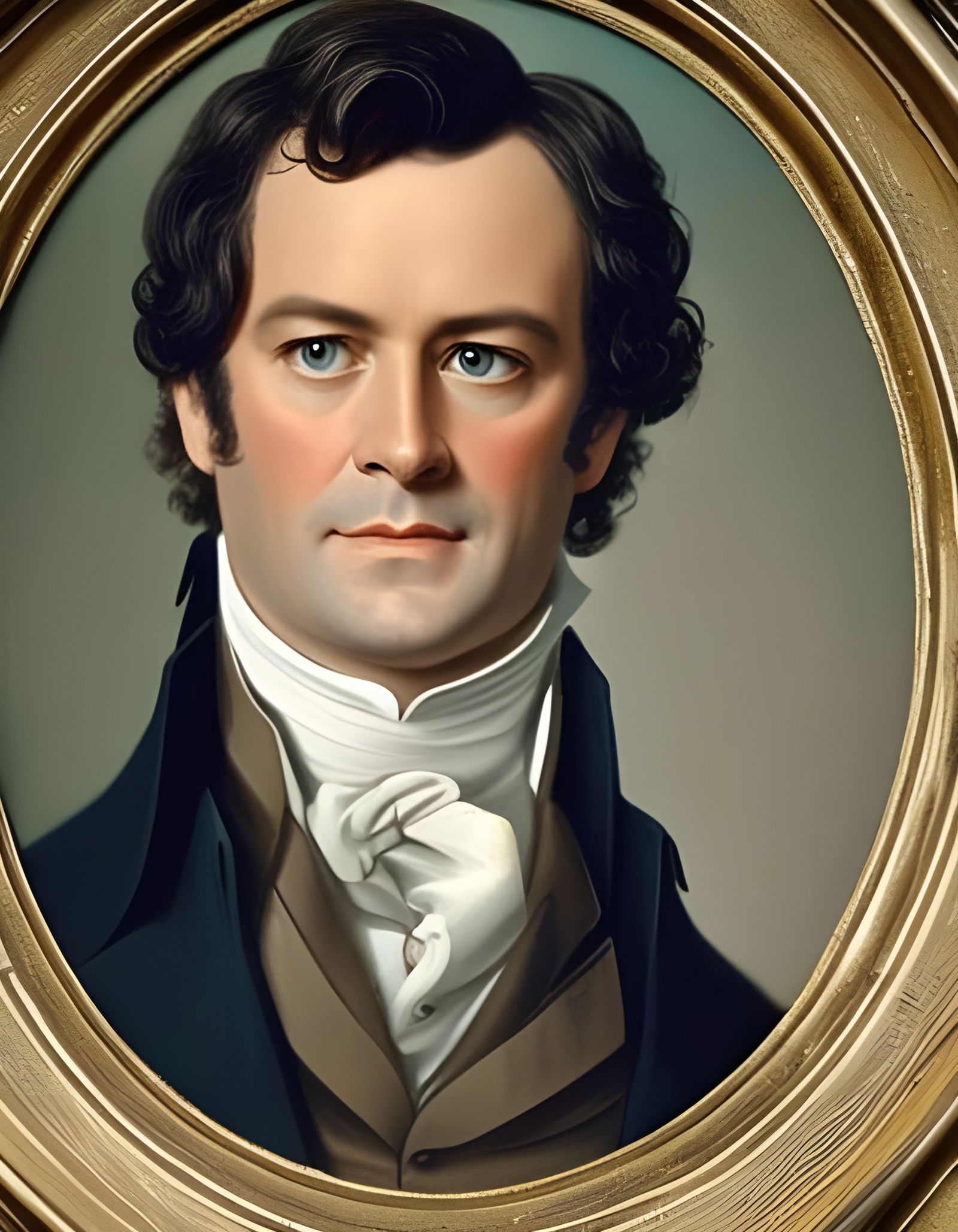 Keepsake portrait of Mr Fitzwilliam Darcy for Miss Elizabeth - AI ...