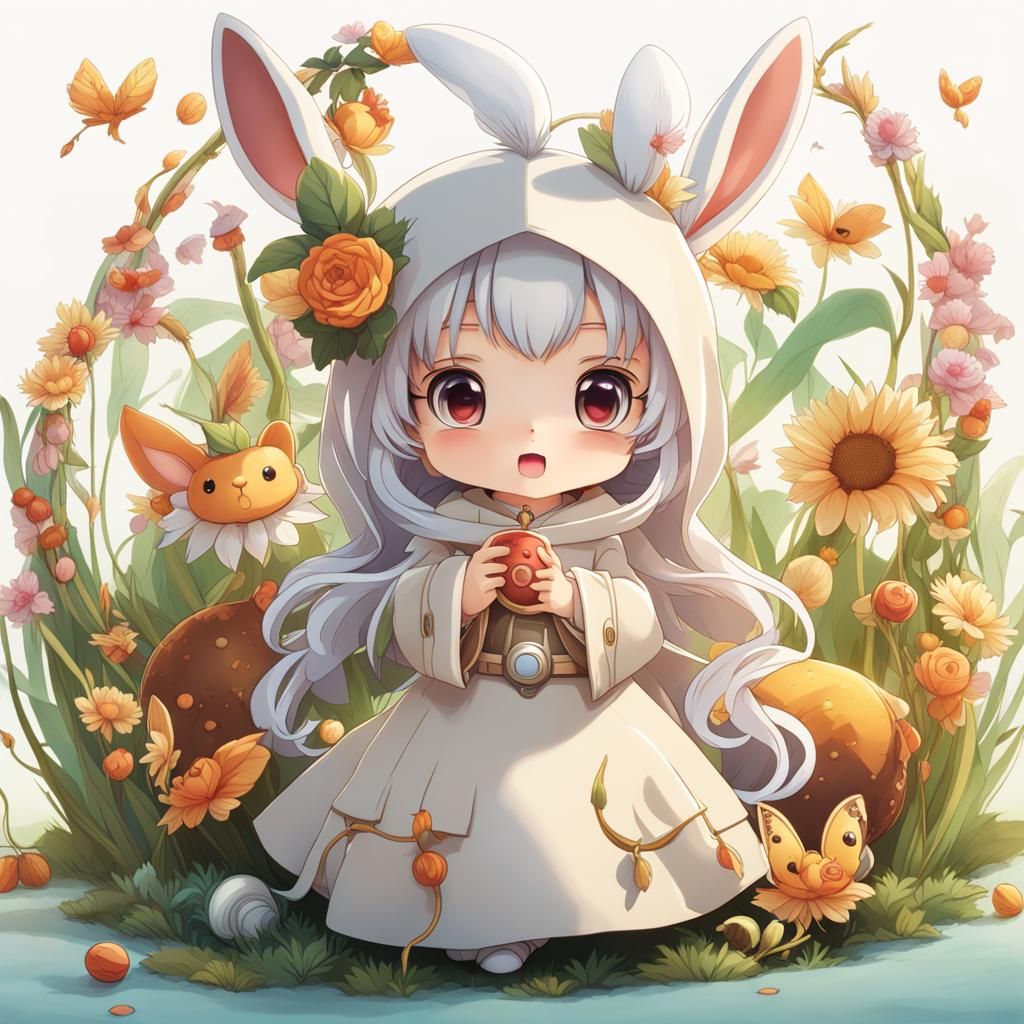 I am a princess in the kingdom of rabbits (4) - AI Generated Artwork ...