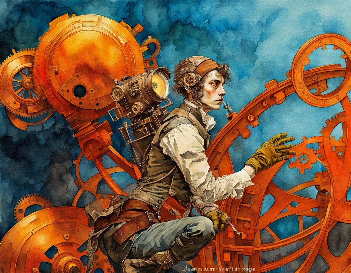 mechanoid-boy - AI Generated Artwork - NightCafe Creator