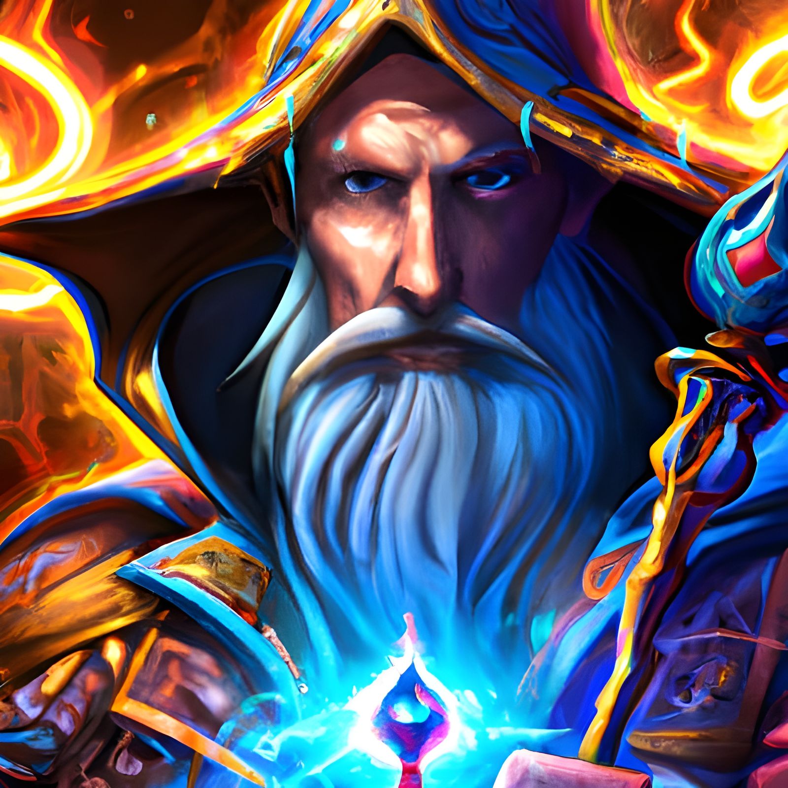 Midevial Wizard - AI Generated Artwork - NightCafe Creator