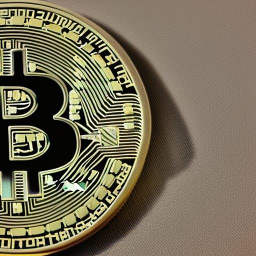 Bitcoin logo, shiny coin - AI Generated Artwork - NightCafe Creator