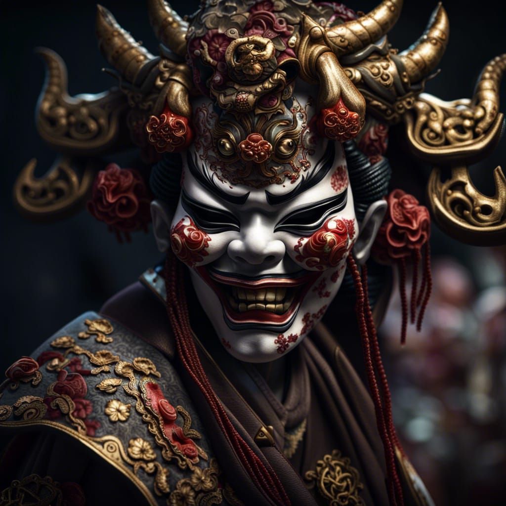 Scary Oni II - AI Generated Artwork - NightCafe Creator