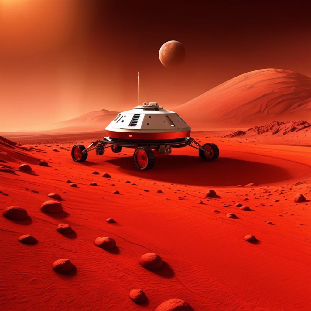 Mars Rover - AI Generated Artwork - NightCafe Creator