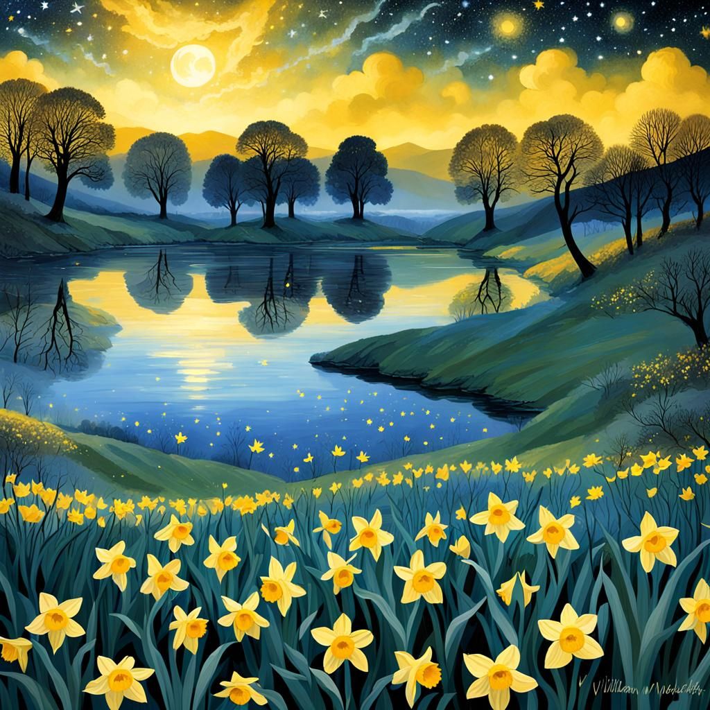 I Wandered Lonely as a Cloud BY WILLIAM WORDSWORTH I wandered lonely as ...