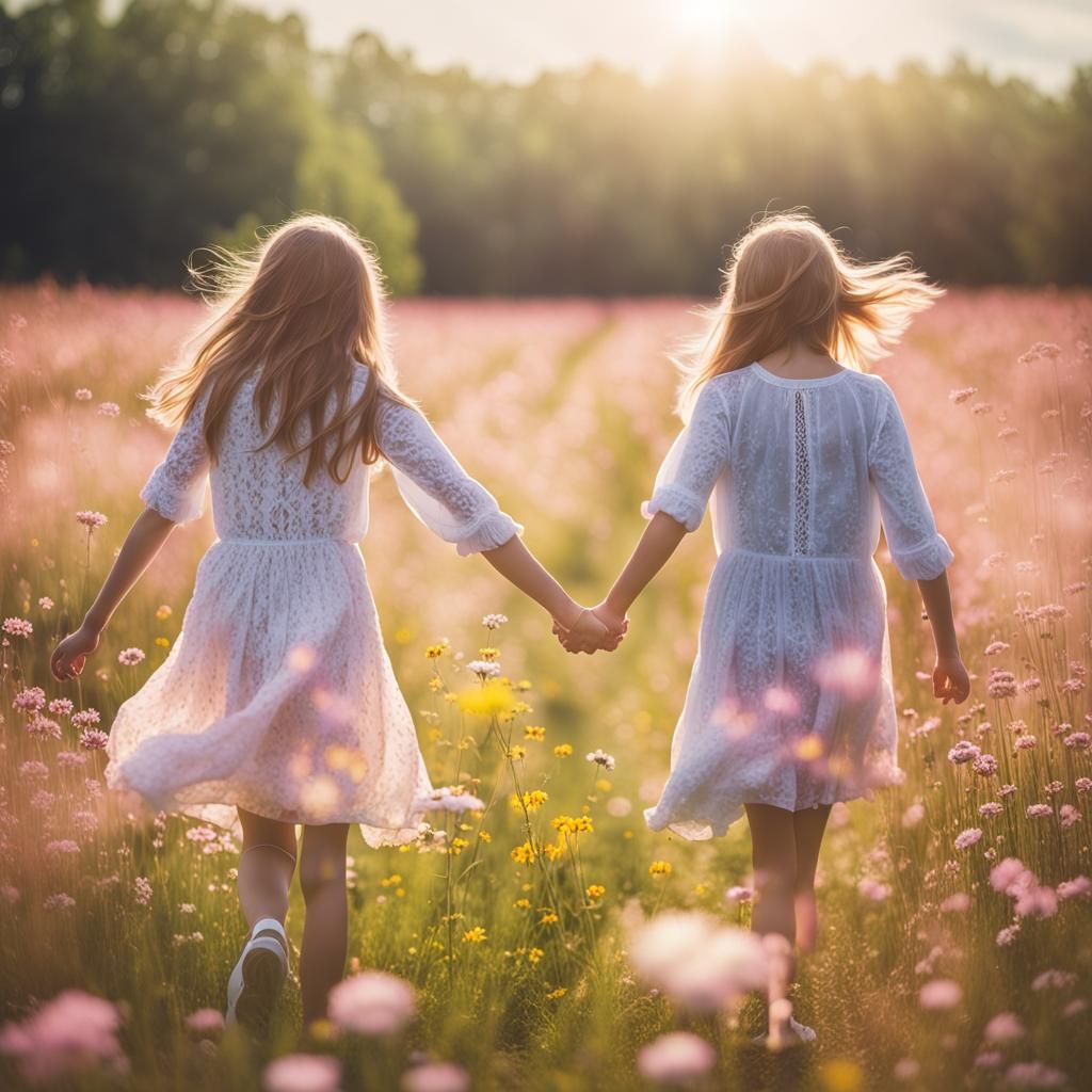 Sisters in Christ - AI Generated Artwork - NightCafe Creator