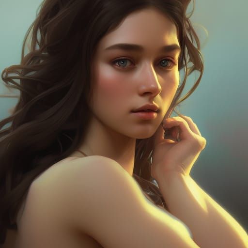 Head And Shoulders Portrait Ai Generated Artwork Nightcafe Creator