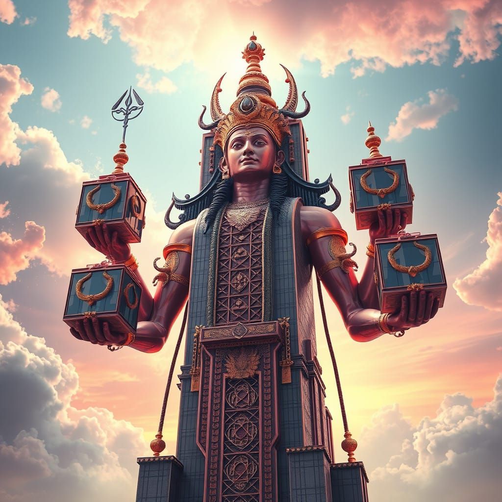 Indra Apartments - Hyperrealistic Indra God Tower in Mid Sho...