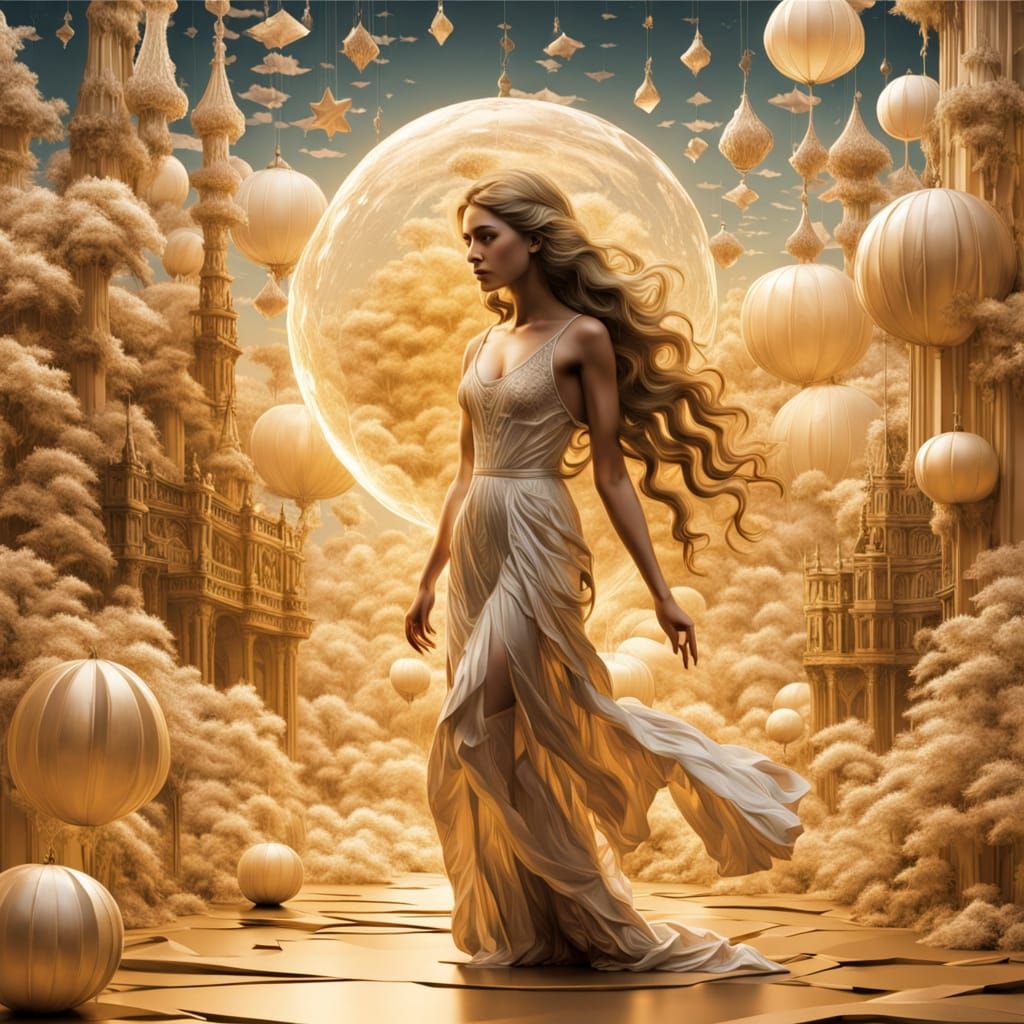 The world is made of fragile paper—buildings, people, even the sky