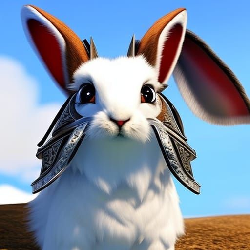 Bunny Soldier - AI Generated Artwork - NightCafe Creator