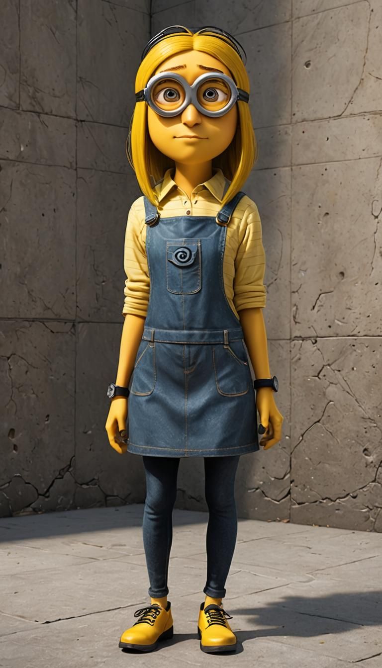 A character that is instantly recognizable as a Minion from the ...