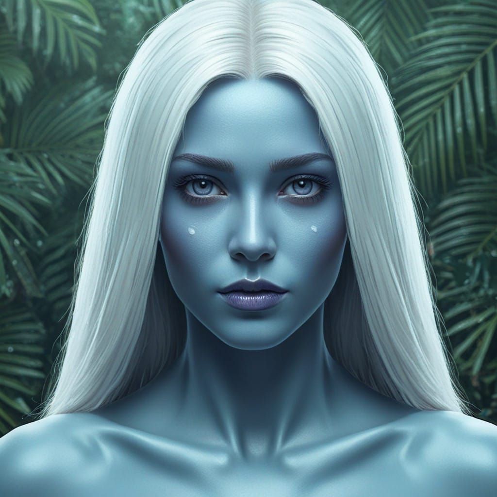 Ethereal Beauty in Hyperrealistic Style - AI Art