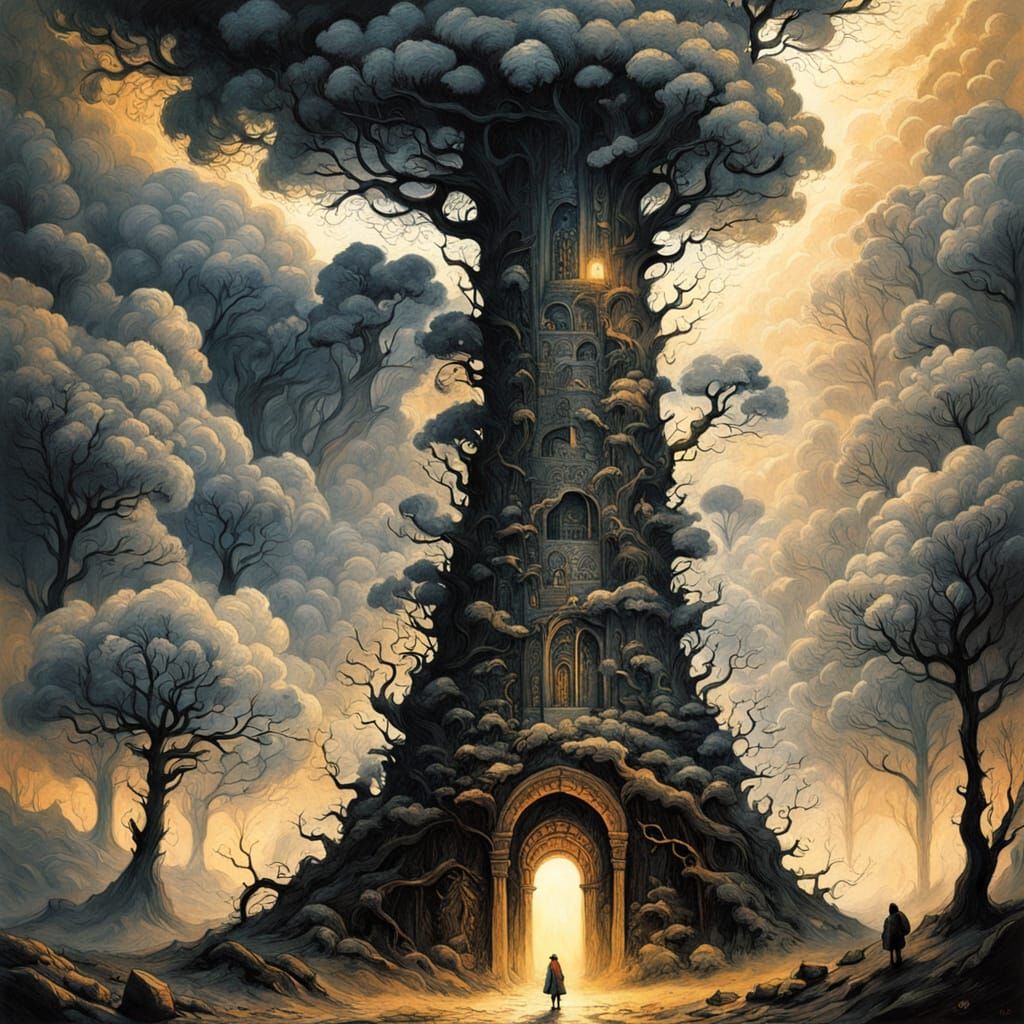 A new house - Mysterious Shape-Shifter Touches Ancient Tree...