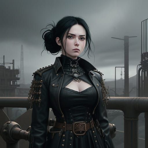 Mature, curvy, and lithe-bodied Snow White, with porcelain skin and ...