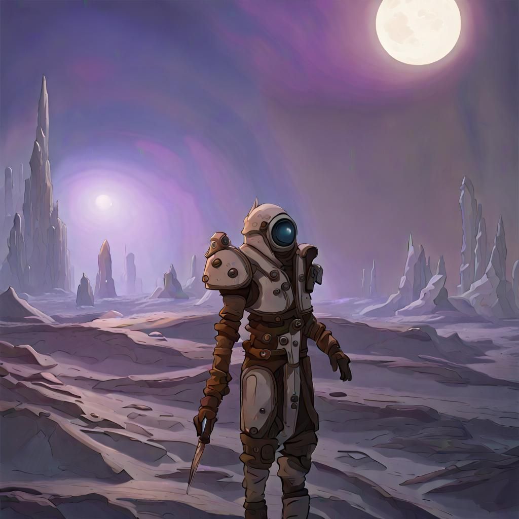 The Techno-Fashion Wasteland of White Dwarves - AI Generated Artwork ...