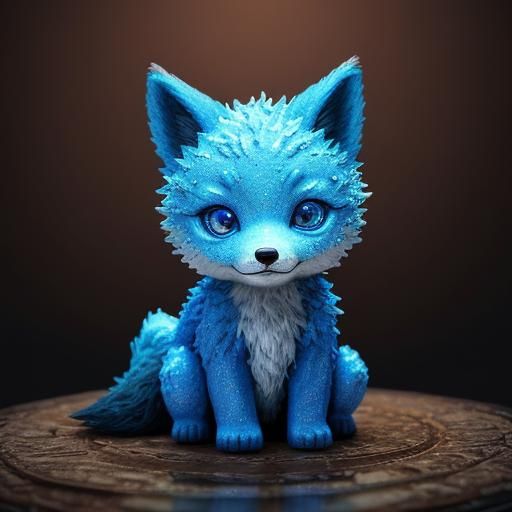 ice fox - AI Generated Artwork - NightCafe Creator