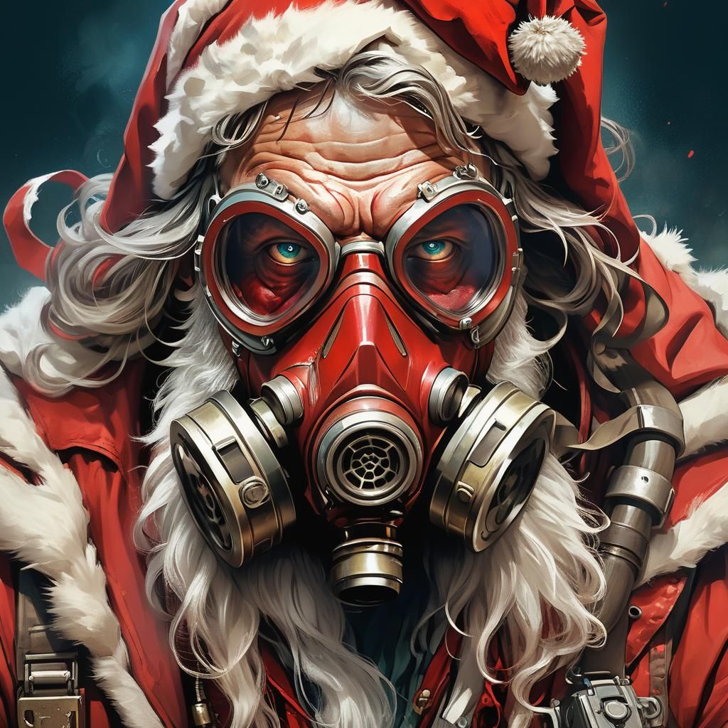 Post-Apocalyptic Santa Claus - Post-Apocalyptic Santa Claus...