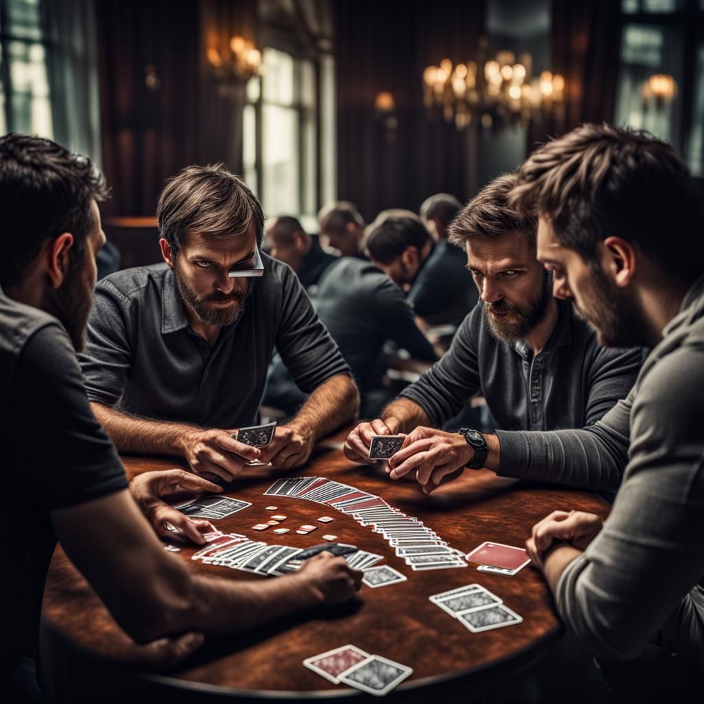 Software developers play card game - AI Generated Artwork - NightCafe ...