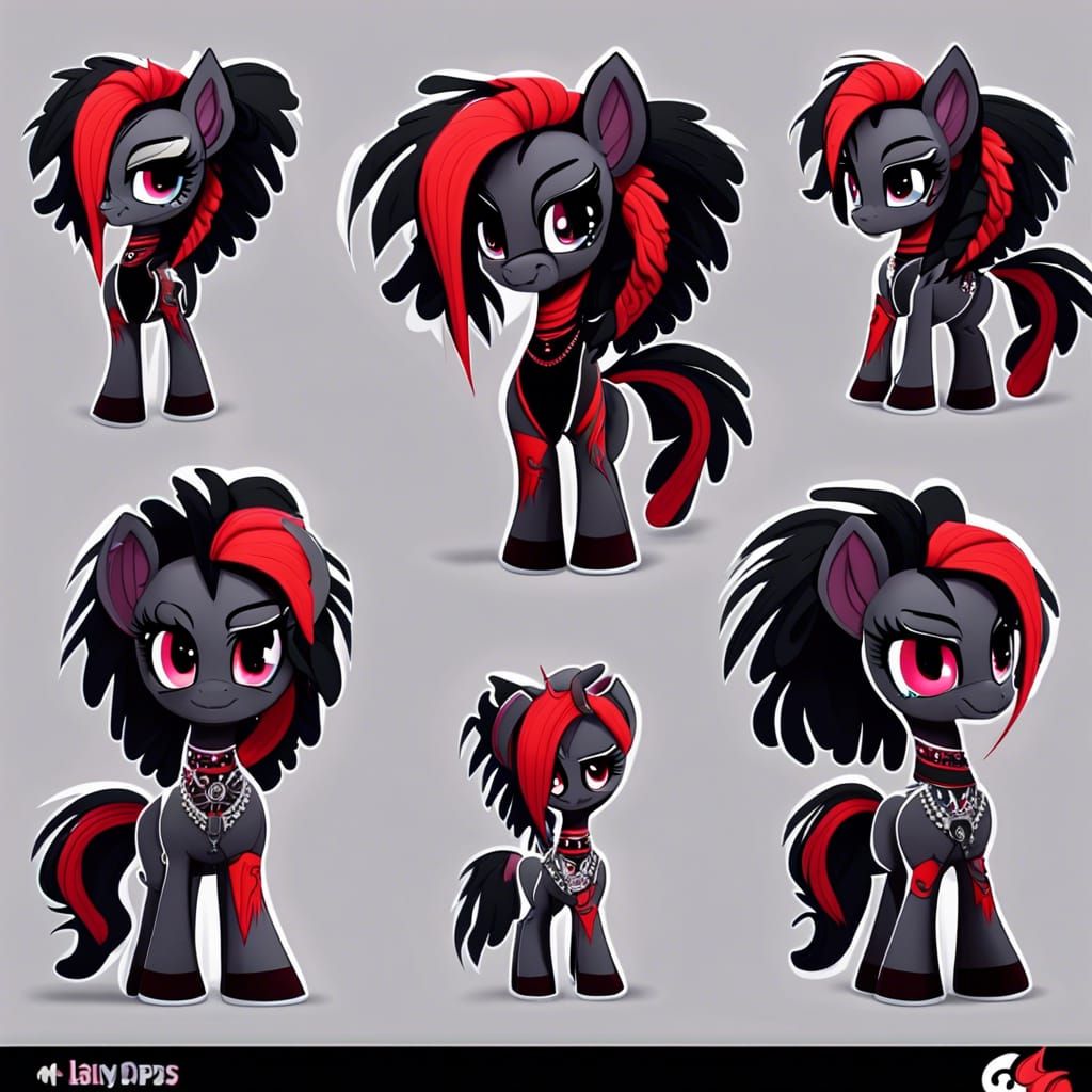 My Little Hip-Hop Pony - AI Generated Artwork - NightCafe Creator