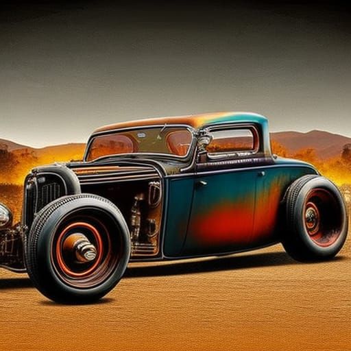 Rat Rod Entry #42 : r/nightcafe