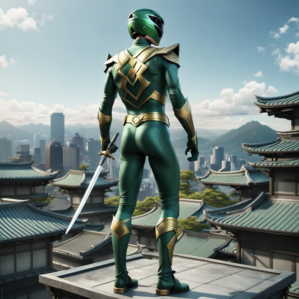 Power Rangers far from home - AI Generated Artwork - NightCafe Creator