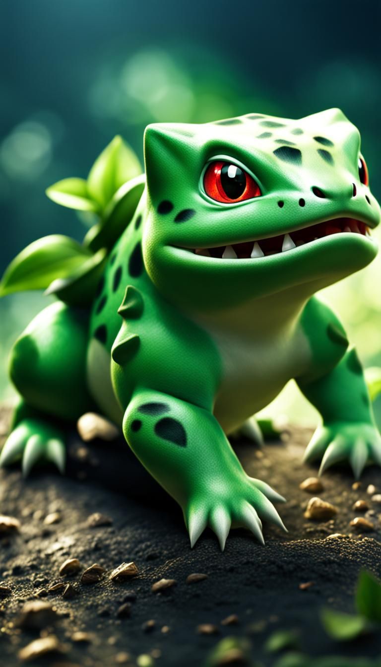 Bulbasaur. - AI Generated Artwork - NightCafe Creator