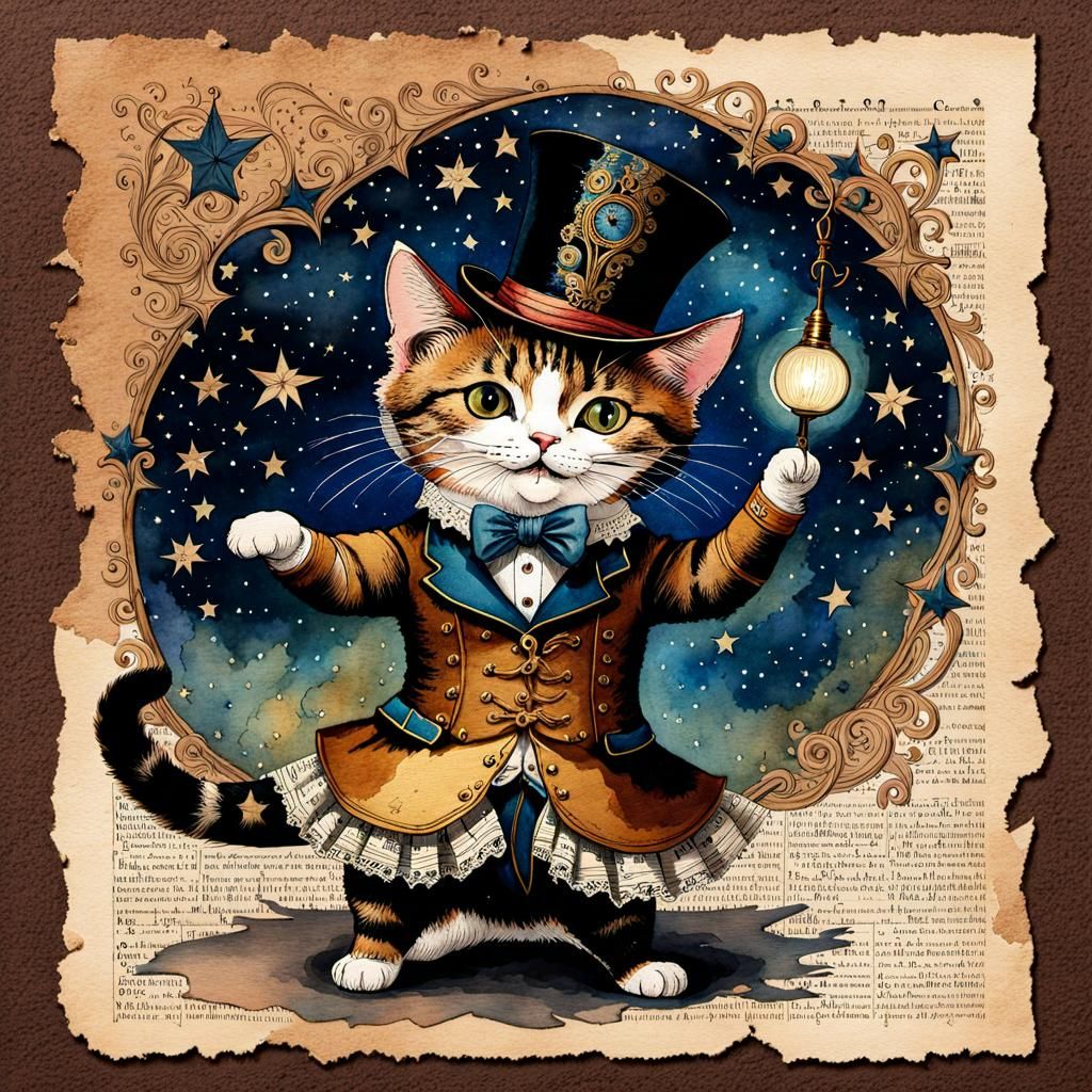 The Leader of the Cats - AI Generated Artwork - NightCafe Creator