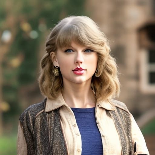 taylor swift cast as hermoine - AI Generated Artwork - NightCafe Creator