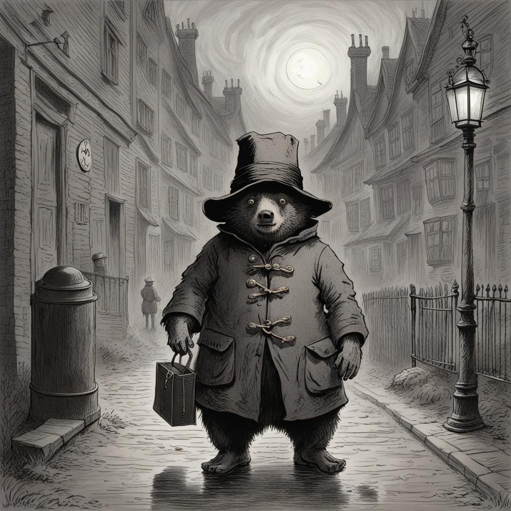 Paddington Bear - AI Generated Artwork - NightCafe Creator