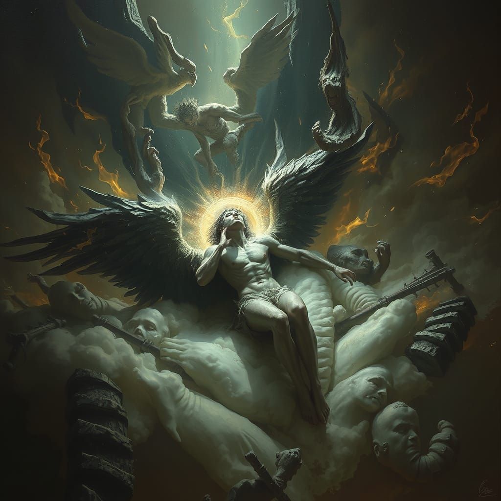 Sleep Paralysis Angel - Horrific Sleep Paralysis Angel in D...