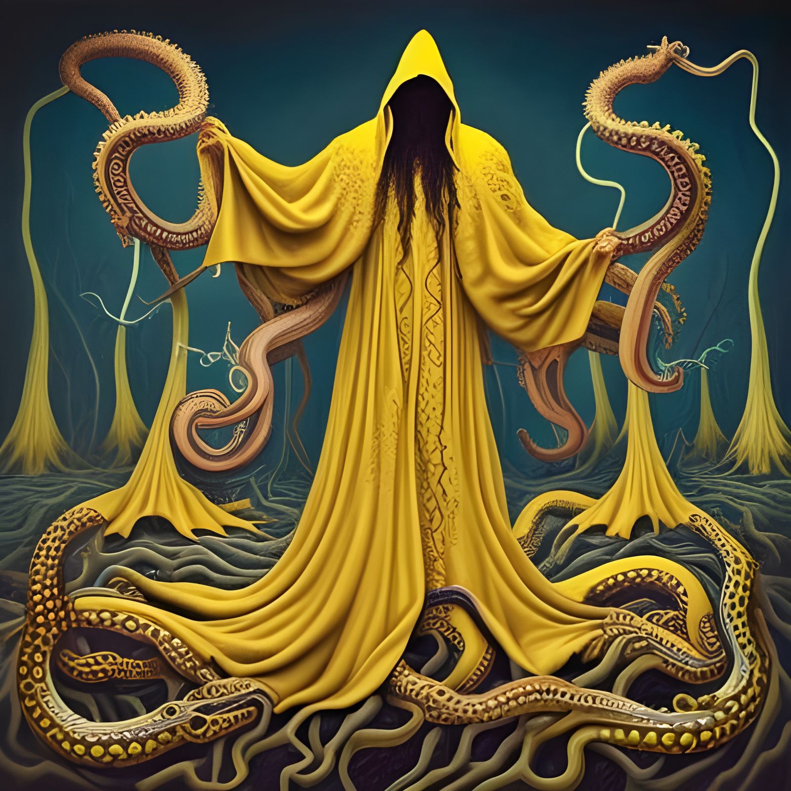 hastur the king in yellow - AI Generated Artwork - NightCafe Creator