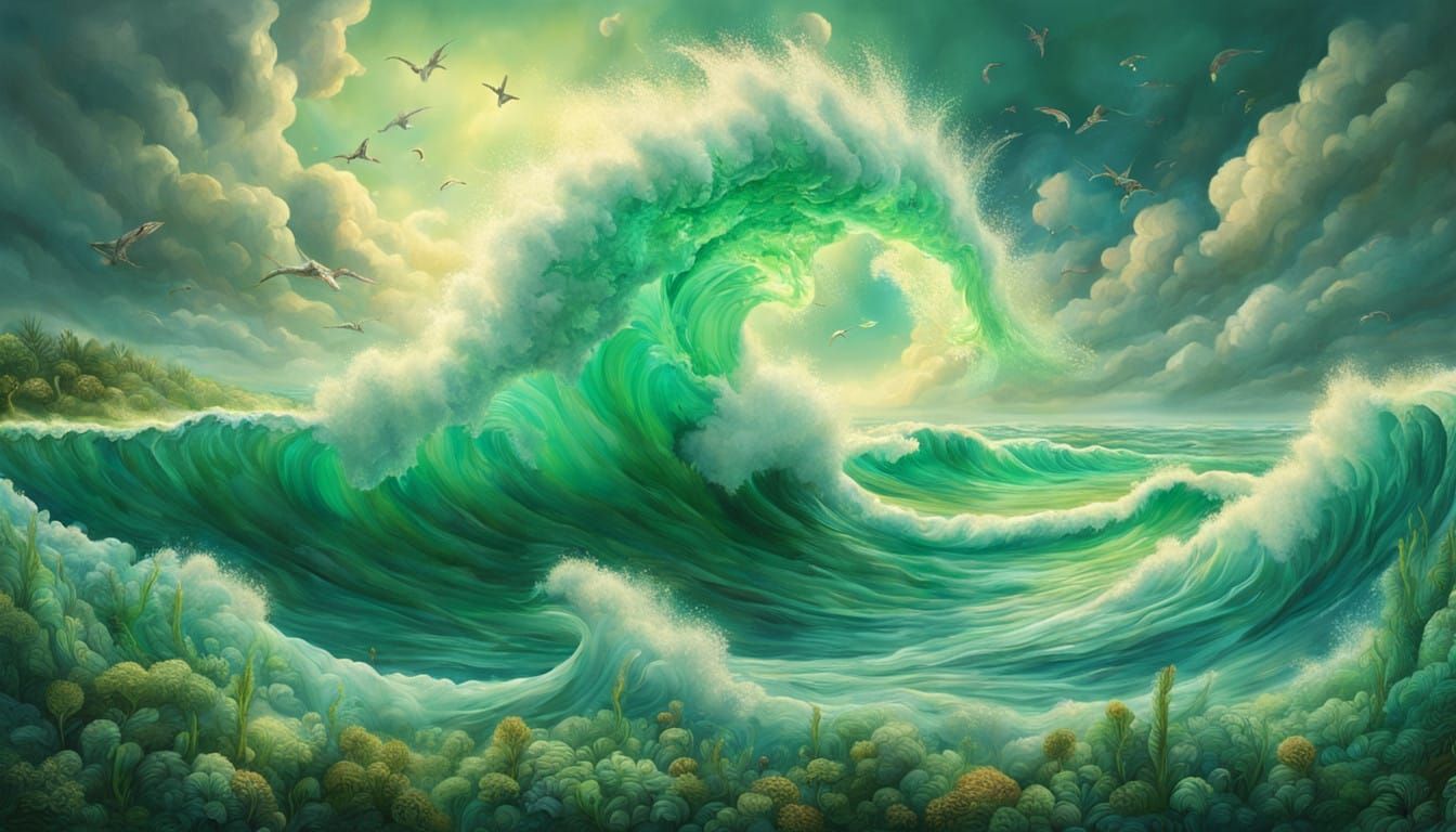 Watchting the famous waves 3 - Watchting the famous waves 3