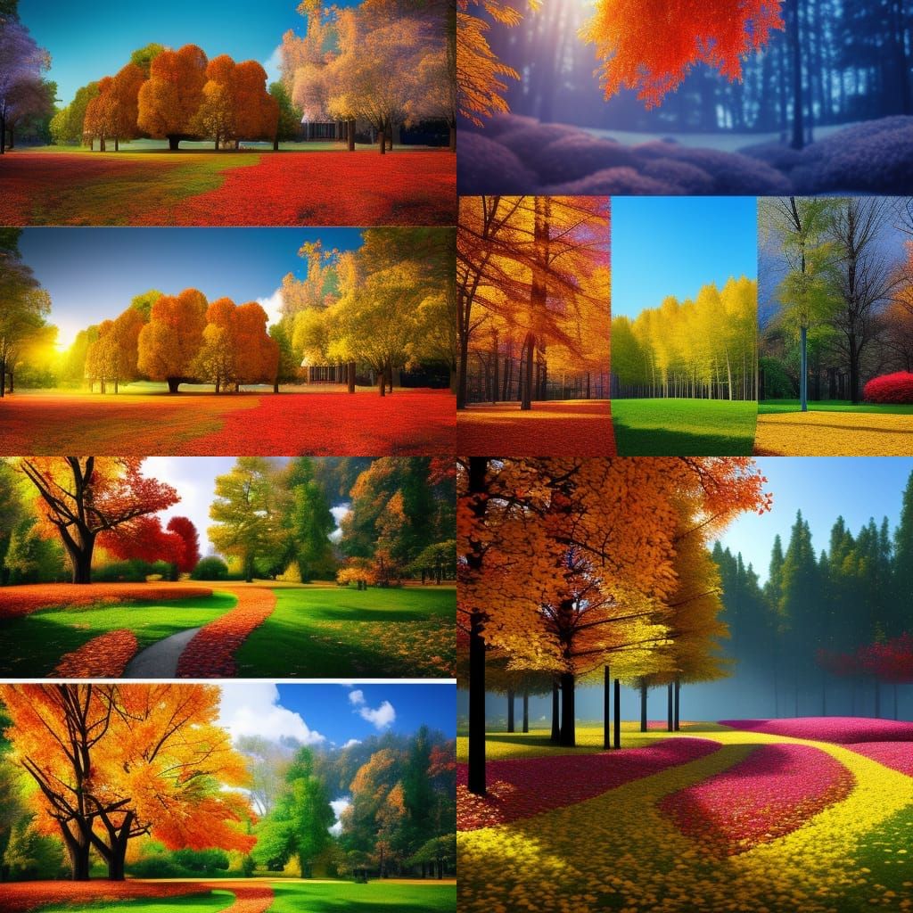 4 Seasons - AI Generated Artwork - NightCafe Creator