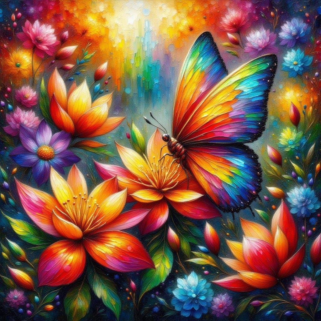 Rainbow Butterfly - Rainbow Butterfly