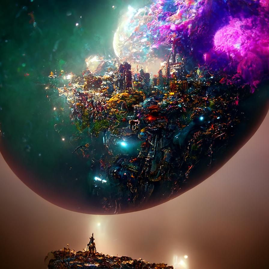 Creation of Chaos - AI Generated Artwork - NightCafe Creator