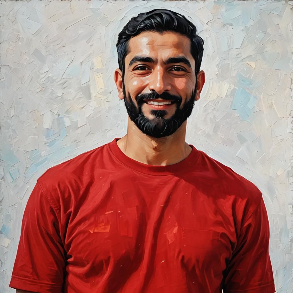 Hamza Abu Saif from Ramallah - AI Generated Artwork - NightCafe Creator