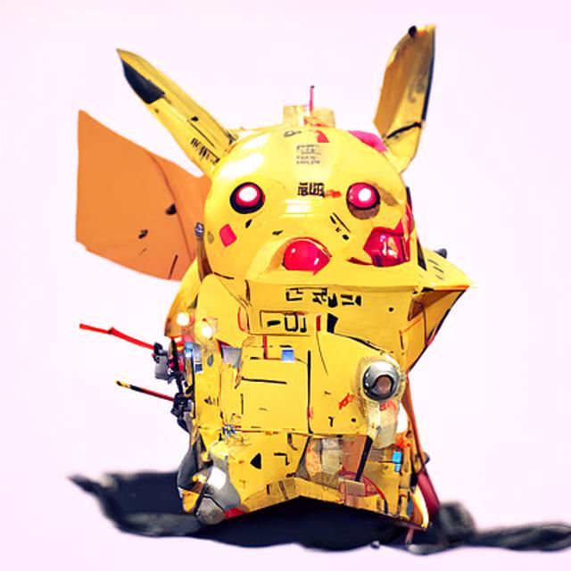 Mecha-Pikachu - AI Generated Artwork - NightCafe Creator