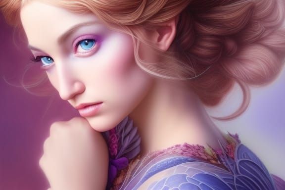 Fairy tale princess face - AI Generated Artwork - NightCafe Creator