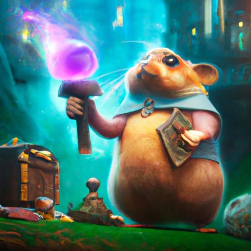 hamster wizard - AI Generated Artwork - NightCafe Creator
