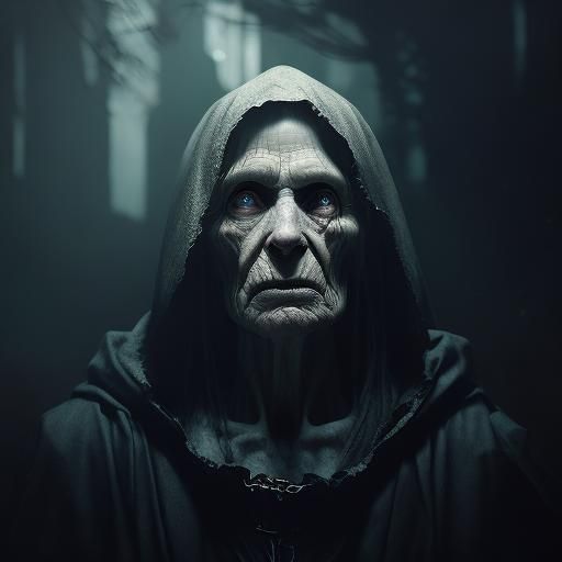 A dark crone - AI Generated Artwork - NightCafe Creator