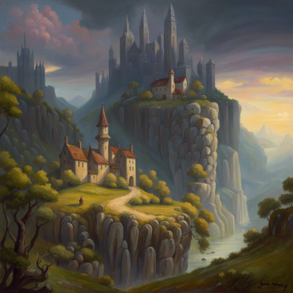 The Wizard's "Cottage" - AI Generated Artwork - NightCafe Creator